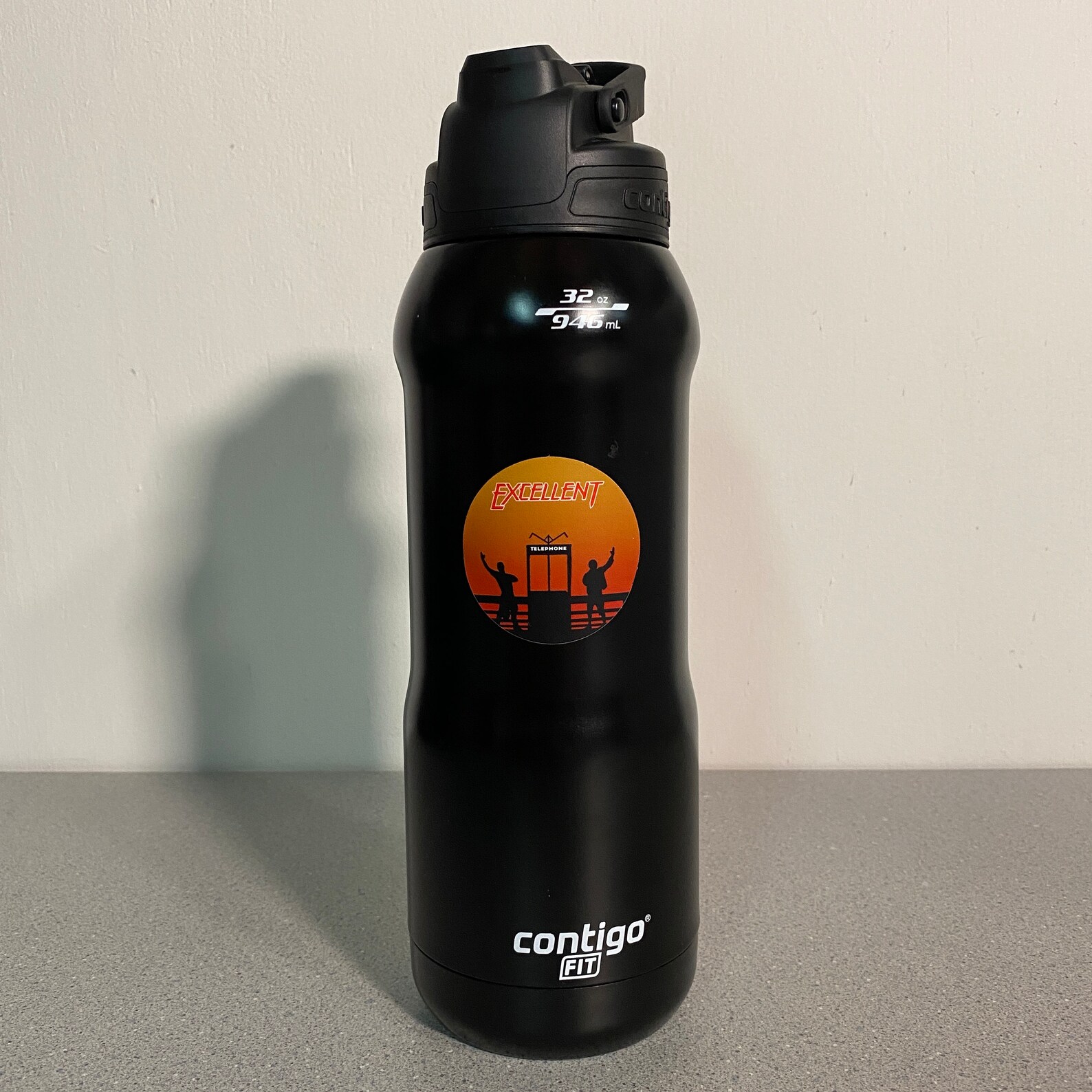 Bill and Ted Excellent Retro Style 2 Round Vinyl Sticker - Etsy