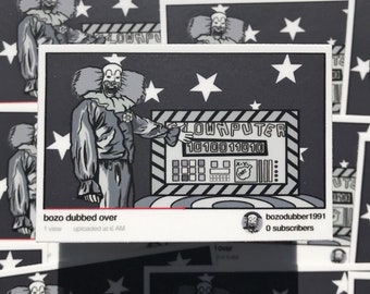 Decals & Skins Laptop Electronics & Accessories Bozo Dubbed Over I ...