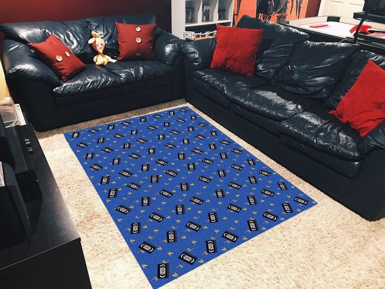 Retro VHS Movie Lover 90s Blockbuster Video Inspired Home Theater Area ...