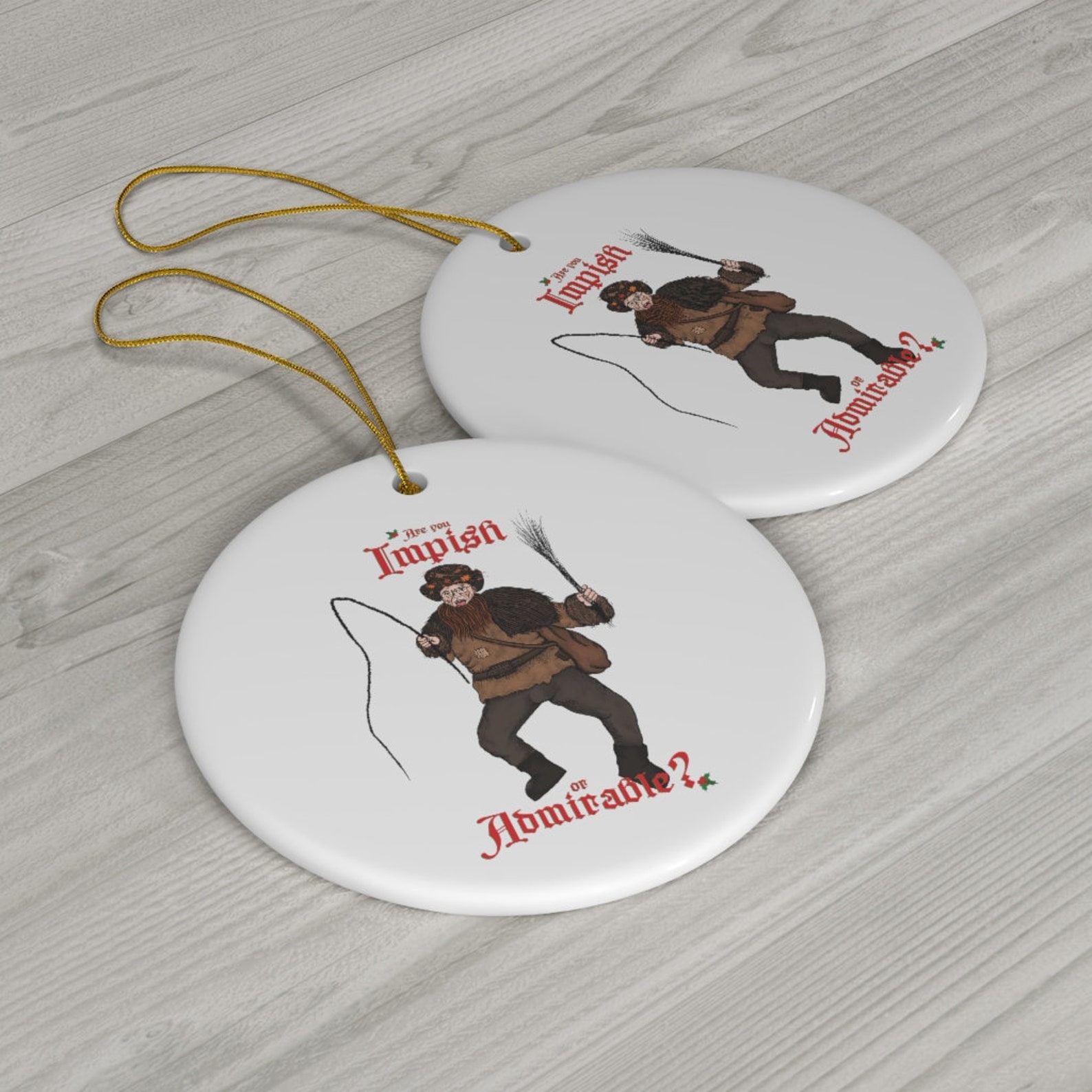 Impish or Admirable the Office Dwight Schrute Belsnickel | Etsy