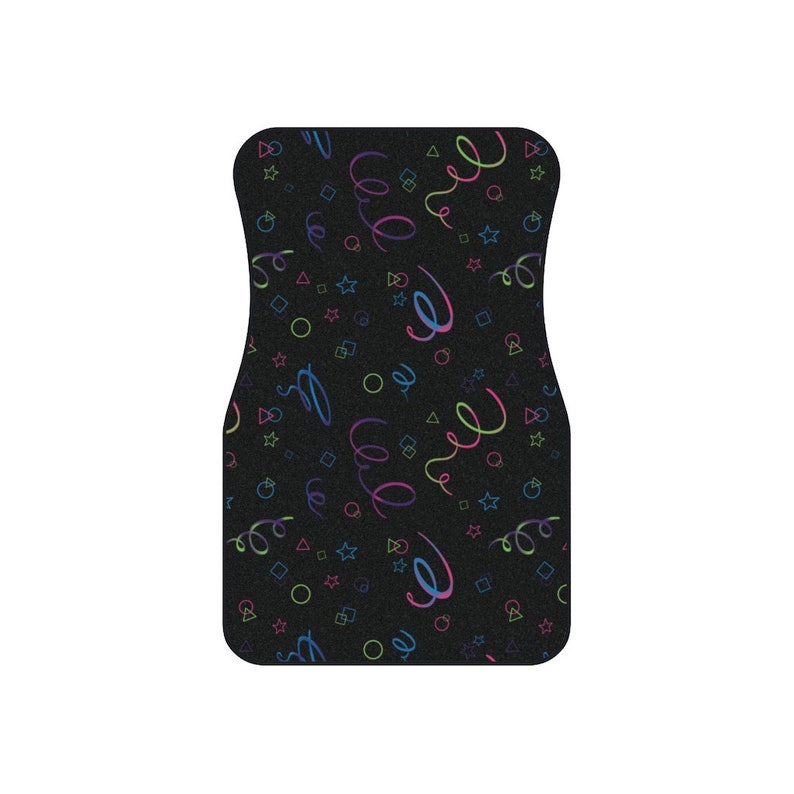 Retro Realistic 80s and 90s Arcade and Theater Style Car Mats (set of 2 ...