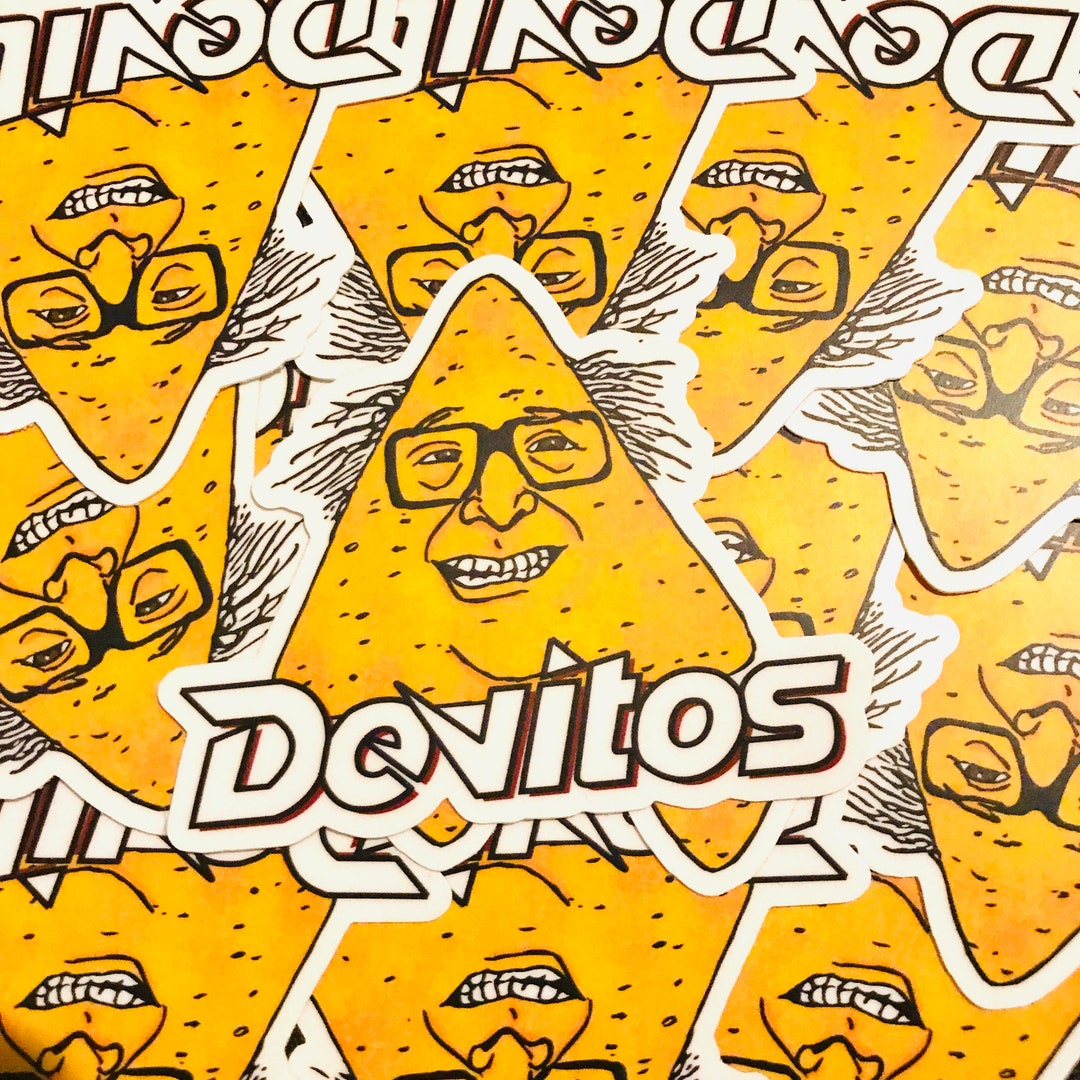 Devitos Danny Devito as a Dorito Vinyl Sticker - Etsy