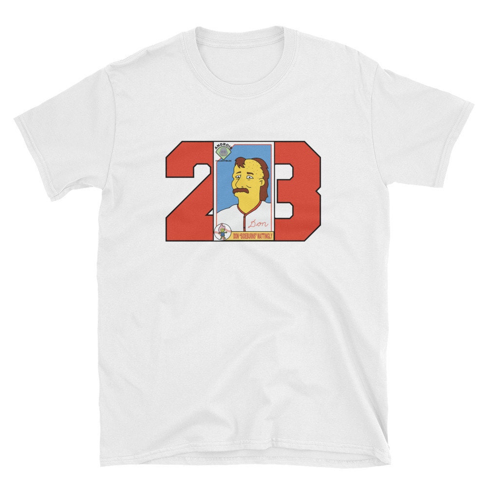 Simpsons Don Mattingly Sideburns You're off the Team Short-sleeve ...