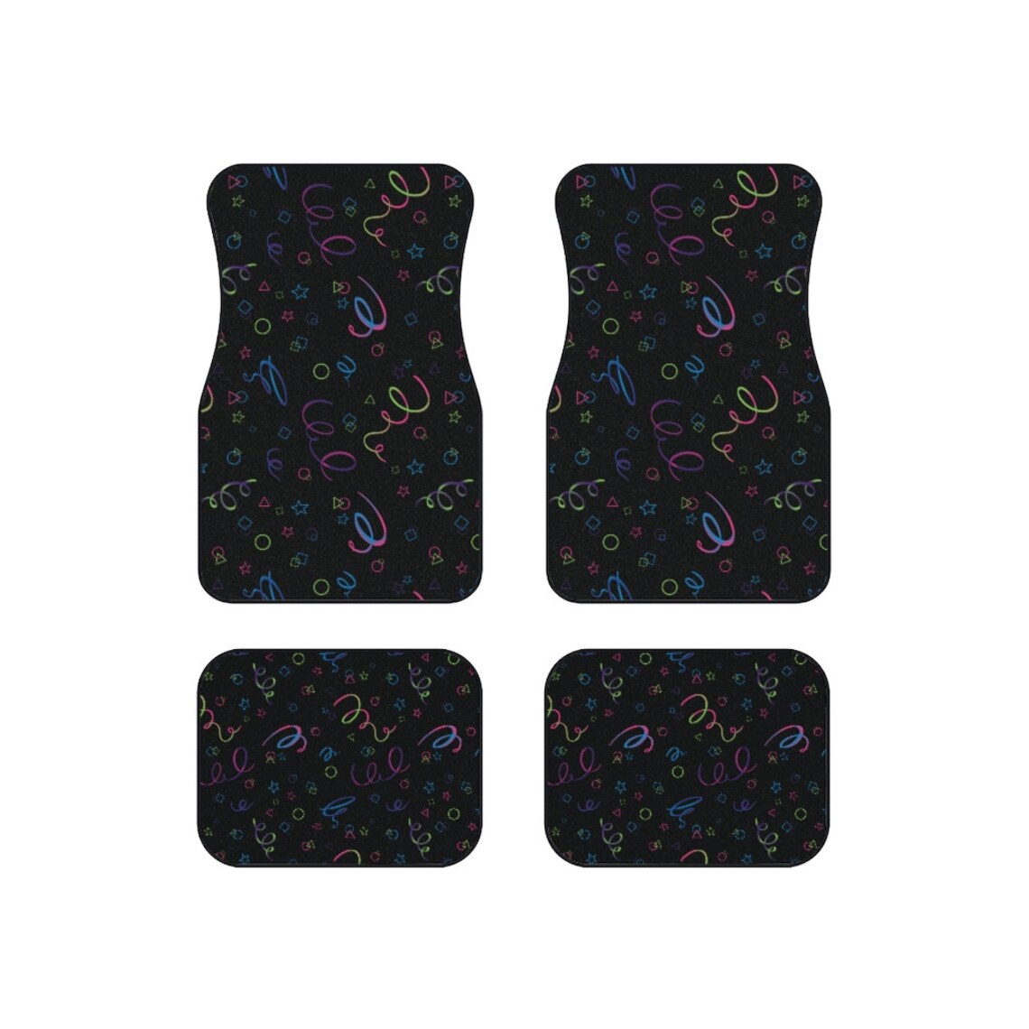 Retro Realistic 80s and 90s Arcade and Theater Style Car Mats | Etsy