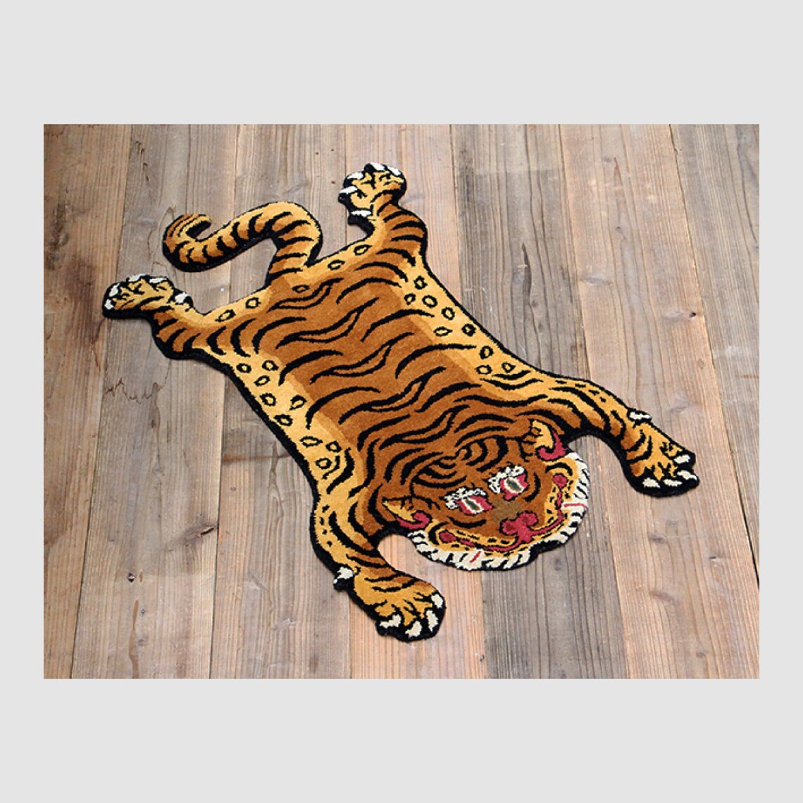 Tibetan Tiger Rug Small Size From Japan | Etsy