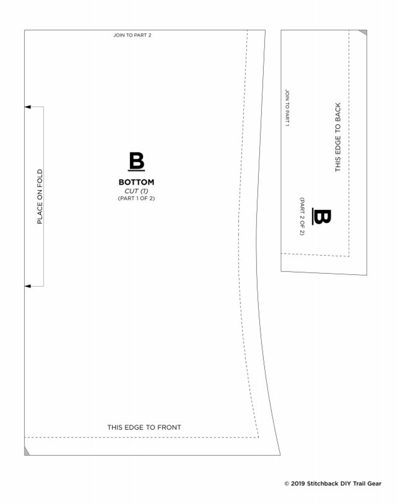 Backpack Sewing Pattern Stitchback ZT - Etsy