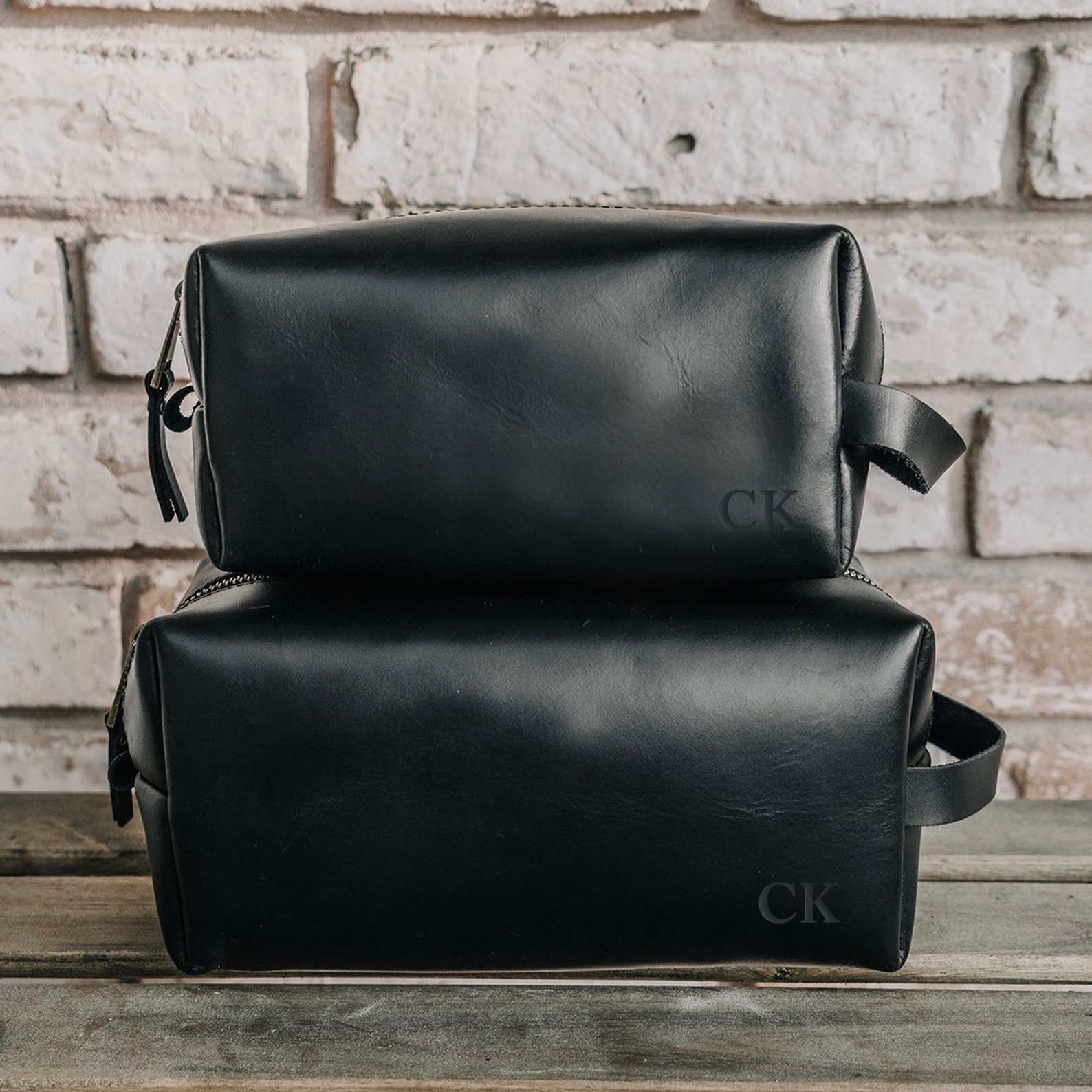 Personalized Groomsmen Gift Dopp Kit Bag Customized Leather - Etsy