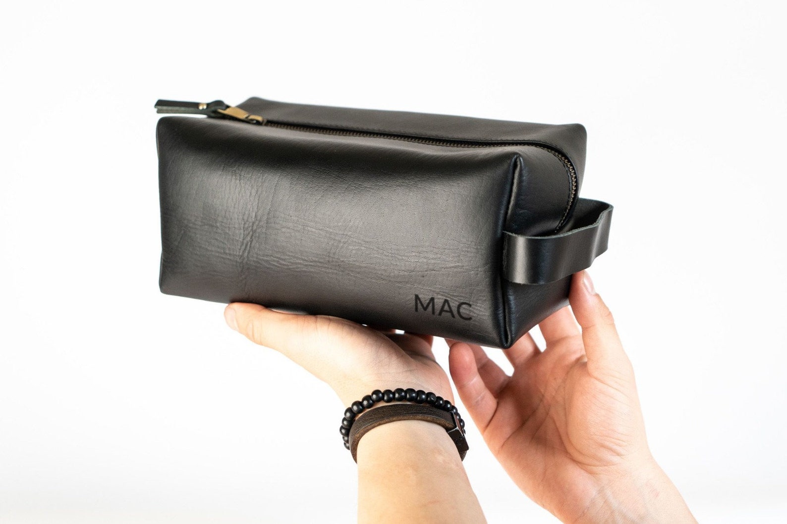 Personalized Groomsmen Gift Dopp Kit Bag Customized Leather - Etsy