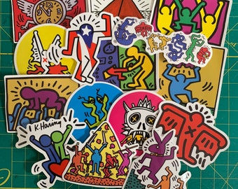 Keith Haring Sticker - Etsy
