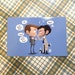 Supernatural Postcard Destiel Boop - Etsy