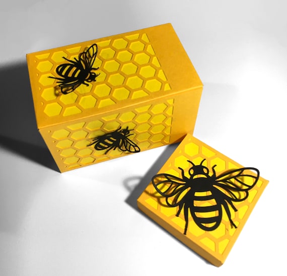 Honeycomb Bee Box | Etsy