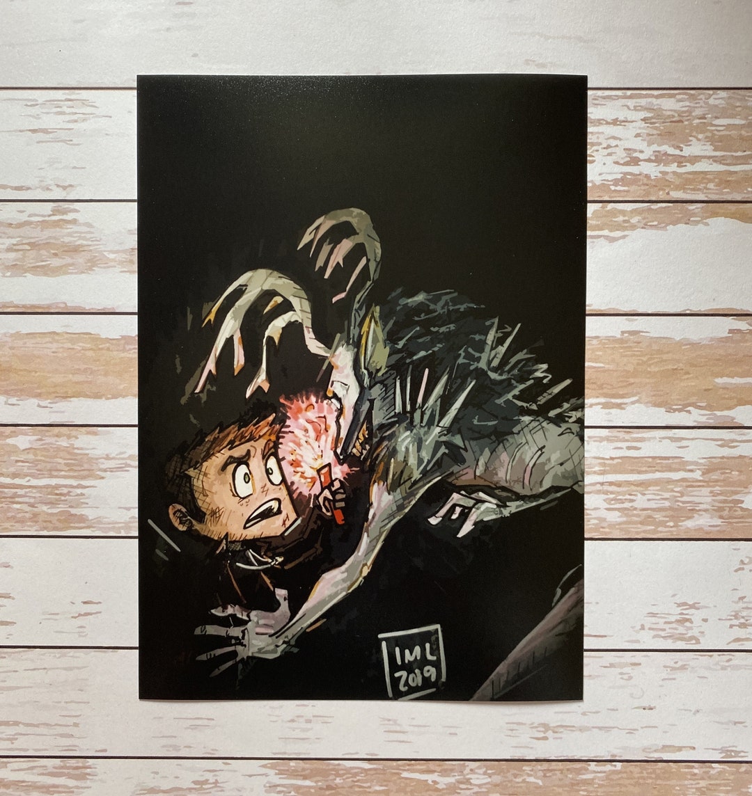 Dean Encounters a Wendigo 5x7 Print - Etsy
