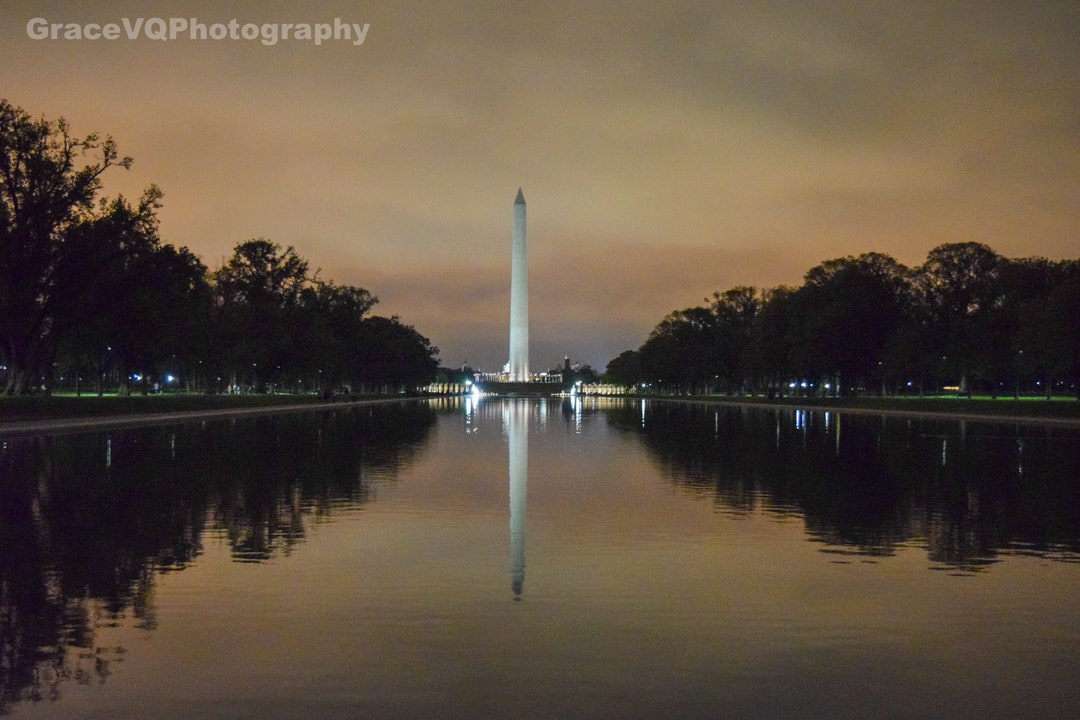 Lincoln Memorial Reflecting Pool - Etsy