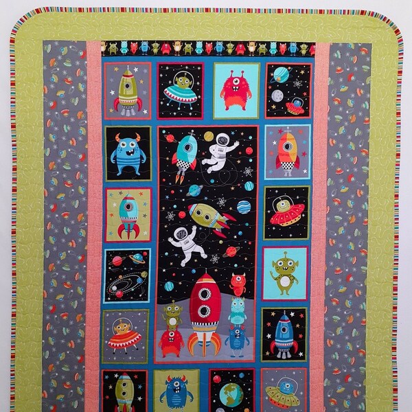 Outer Space Quilt - Etsy
