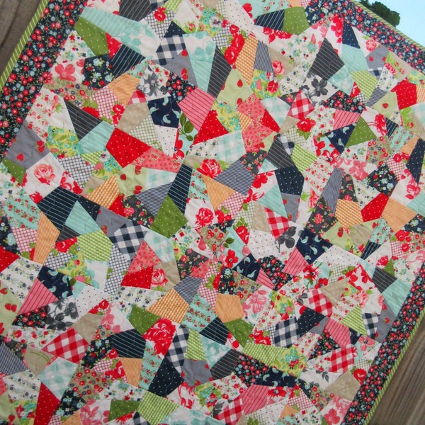 Crazy Patchwork Etsy