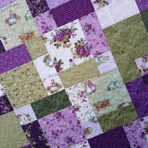 Anne of Green Gables /baby Quilt /scalloped Border - Etsy