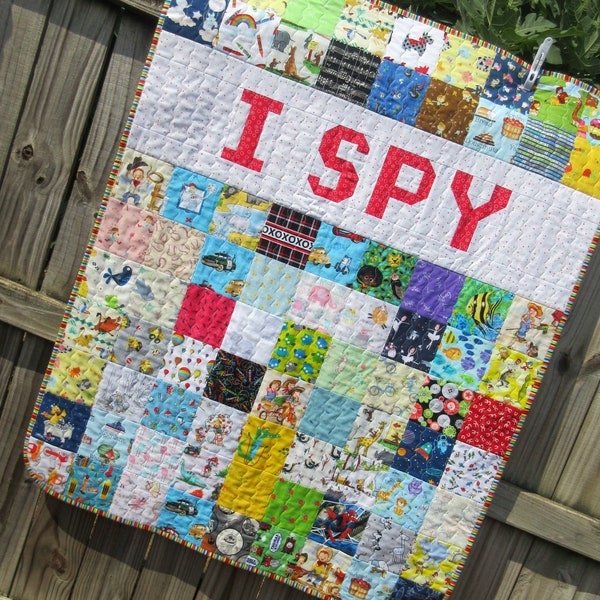 I Spy Quilt - Etsy