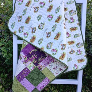 Anne of Green Gables /baby Quilt /scalloped Border - Etsy