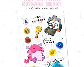 Sauna River Sprite Holographic Sticker: League of Legends TFT (2" Vinyl ...