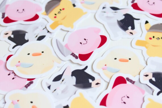 Knife Memes Sticker Pack | Etsy