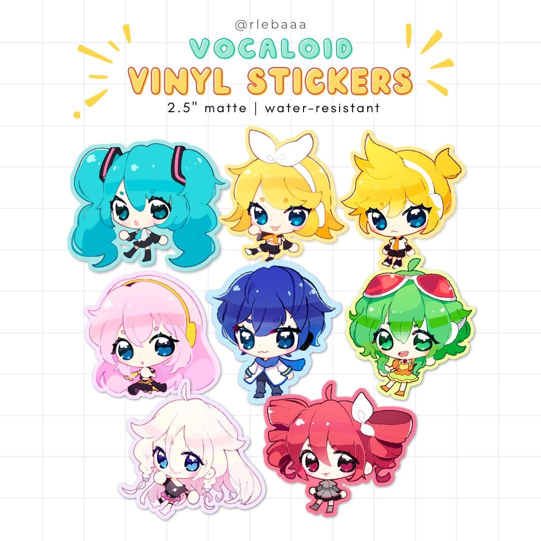 Vocaloid Stickers - Etsy
