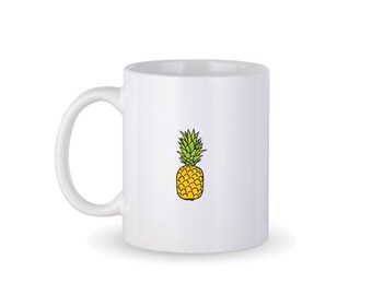 Pineapple Mug Pineapple Coffee Mug Pineapple Gift Coastal - Etsy