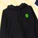 Alien Hoodie, Cute Alien Icon Hoodie, Alien Sweater, Alien Lover Gift ...