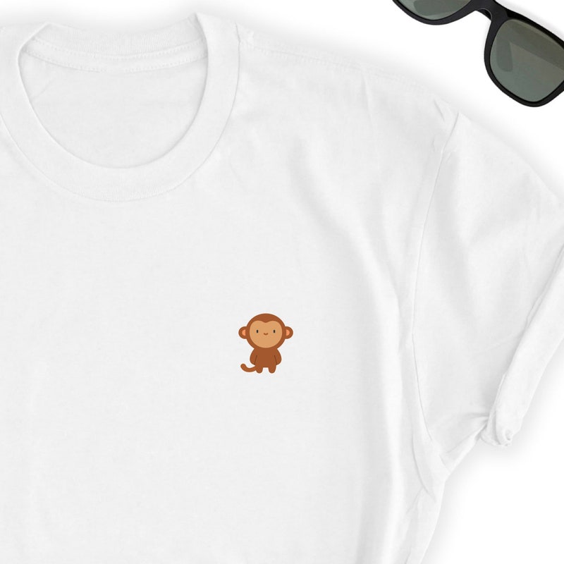Monkey T Shirt - Etsy