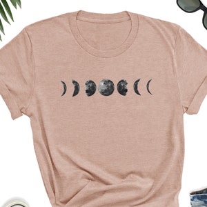 Moon Phases Shirt / Moon Shirt / Moon Phases / Unisex Shirt - Etsy