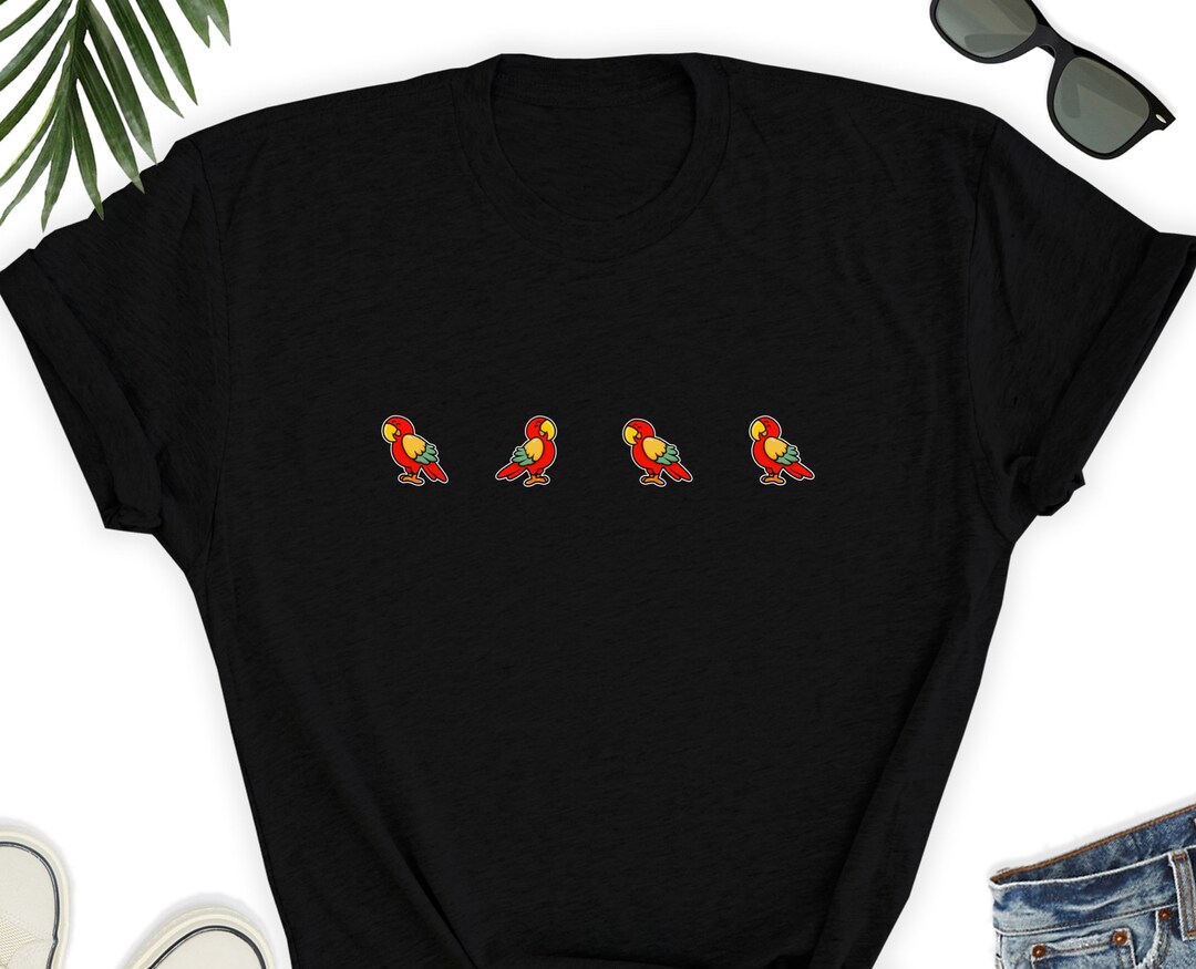 Parrot Shirt, Parrots Lover T-shirt, Cute Parrot Tee Shirt, Parrot Gift ...