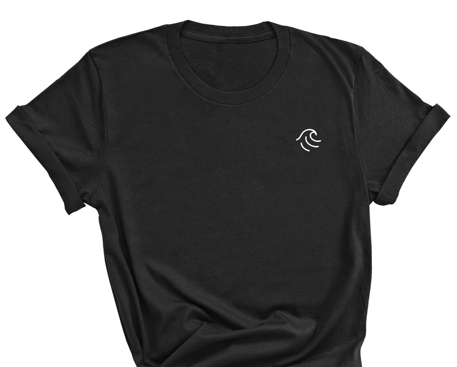 Wave Pocket Graphic Tee Ocean Wave Shirt Ocean Lover Shirt - Etsy