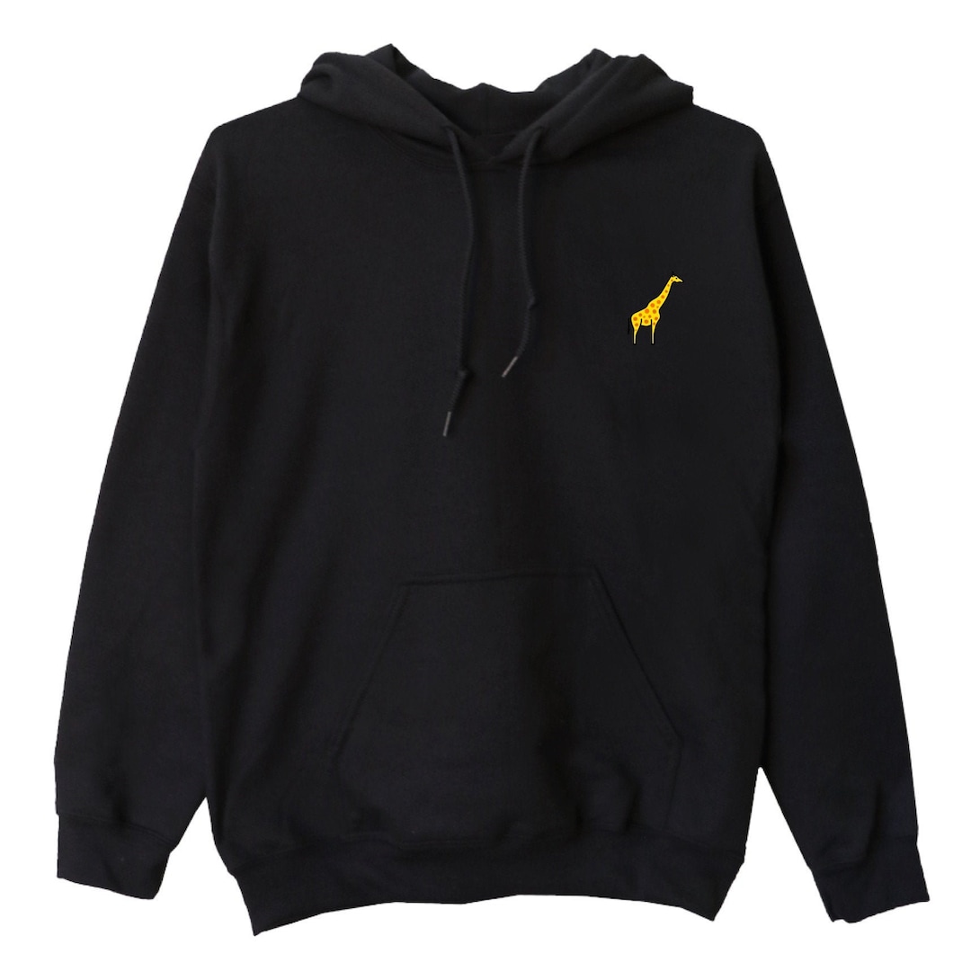 Giraffe Icon Hoodie, Cute Giraffe Icon Hoodie, Funny Giraffe Sweater ...