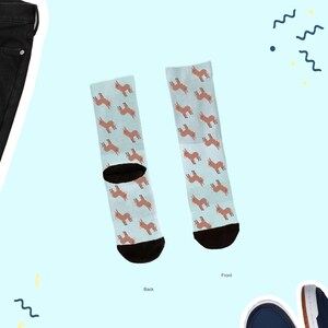 Donkey Icon Socks, Donkey Socks, Donkey Gift, Donkey Animal Lover Socks ...