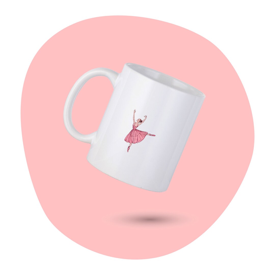 Ballet Dancer Coffee Mug, Ballet Dancer Personalized Mug, Ballerina ...