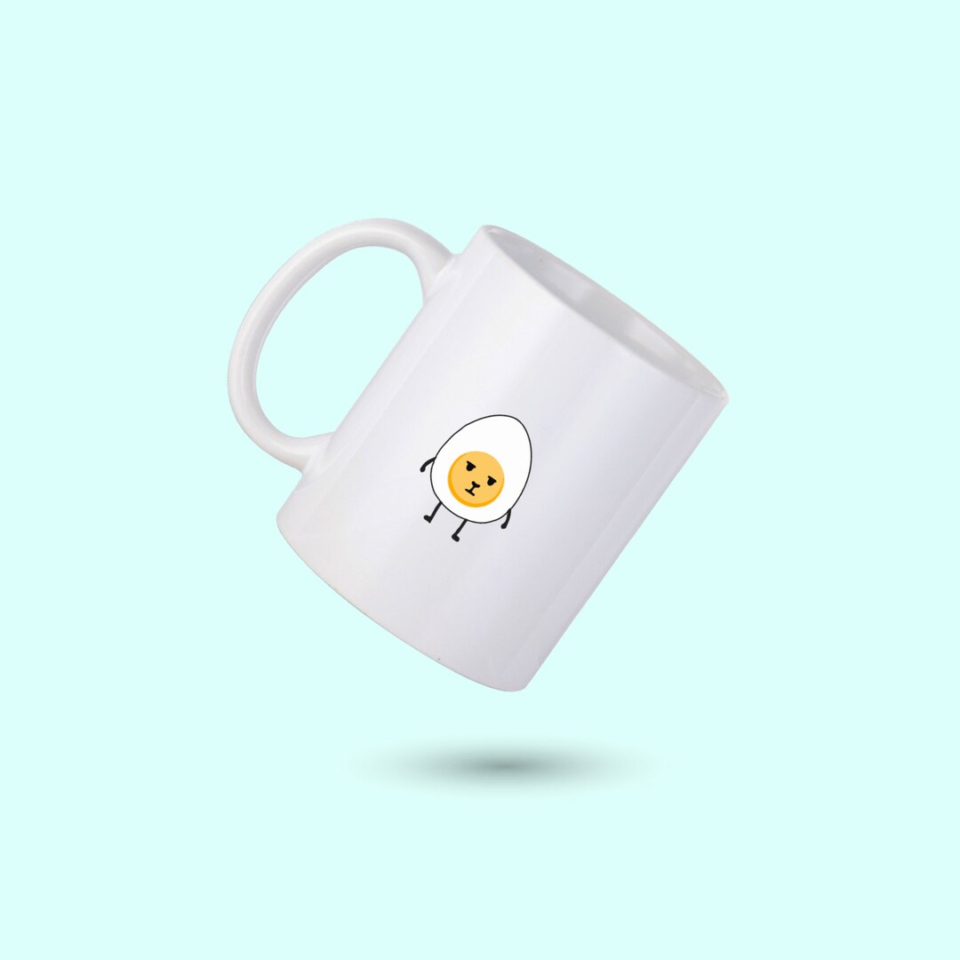 Egg Coffee Mug, Egg Personalized Mug, Fun Cute Egg Coffee Cup, Eggs ...