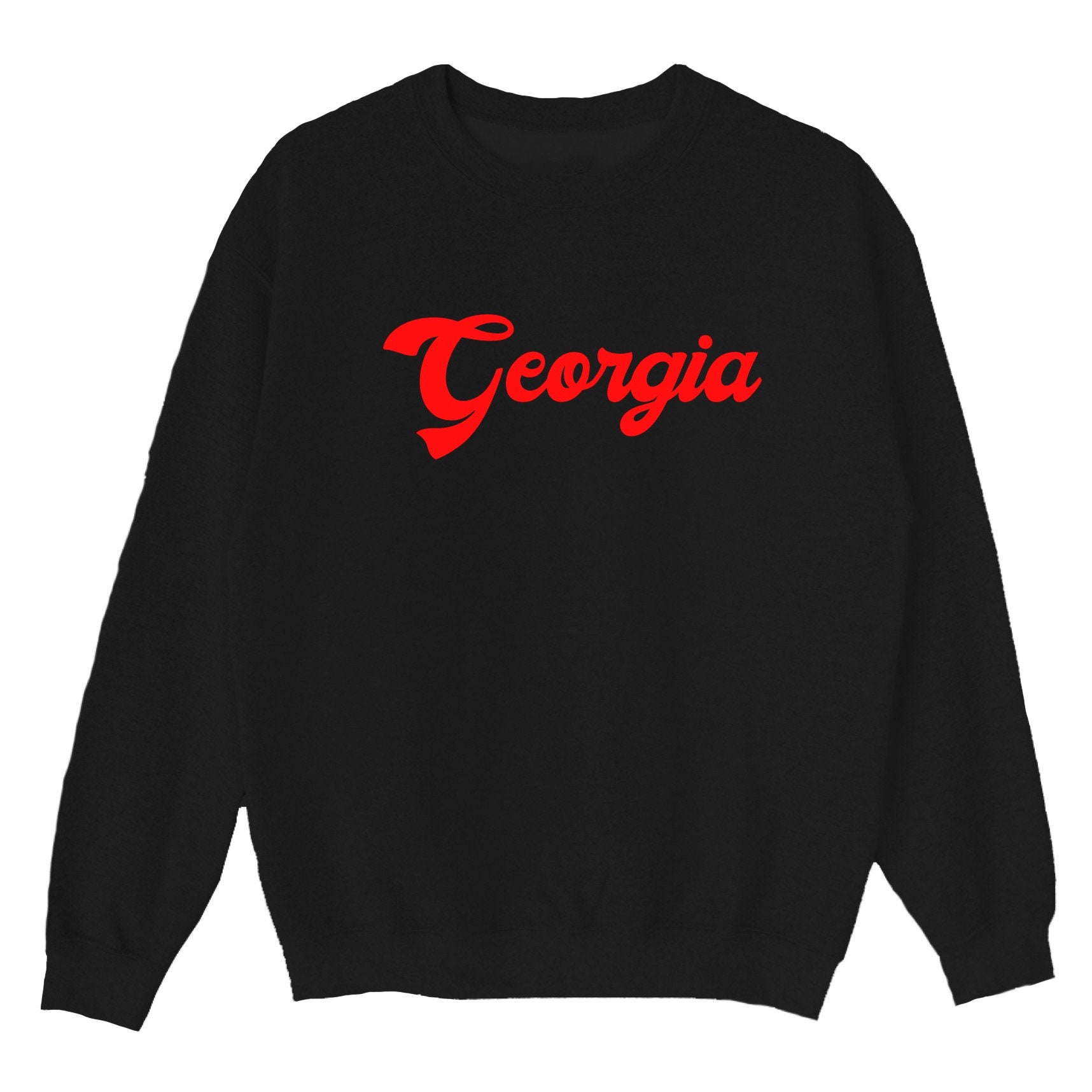 Georgia Sweatshirt Cute Georgia Sweater Georgia State Lover | Etsy