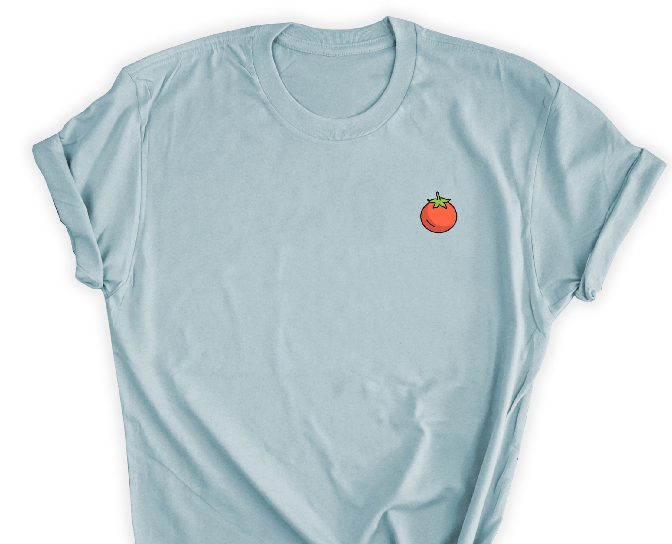 Tomato Shirt / Vegetable Shirt / Tomato minimalist shirt / | Etsy