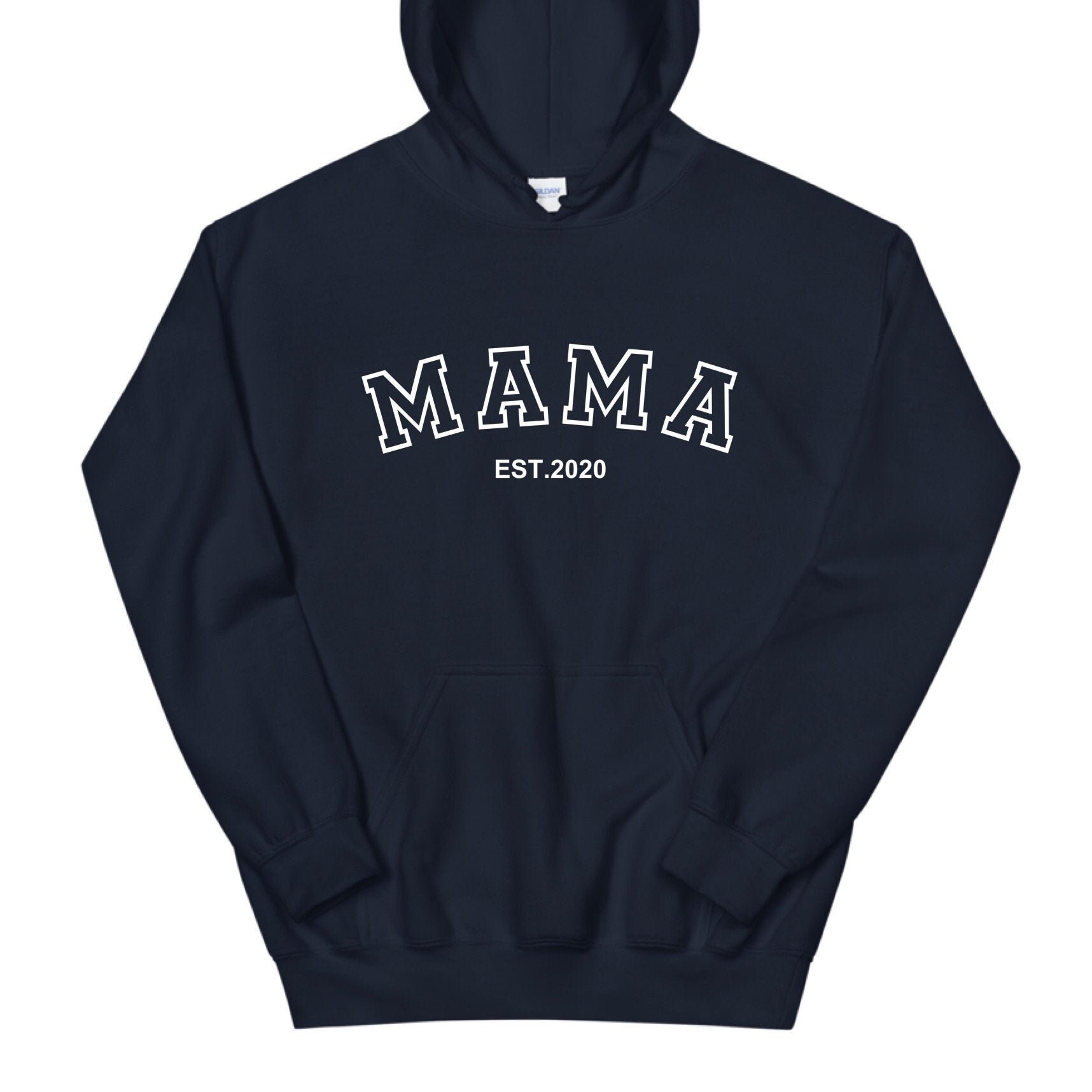 Custom Mama Hoodie / Mother Established Hoodie / Mom Sweater / | Etsy