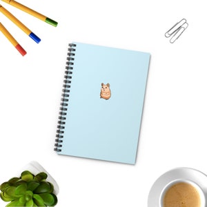 Hamster Journal Spiral Notebooks, Cute Hamster Journal, Gift for ...