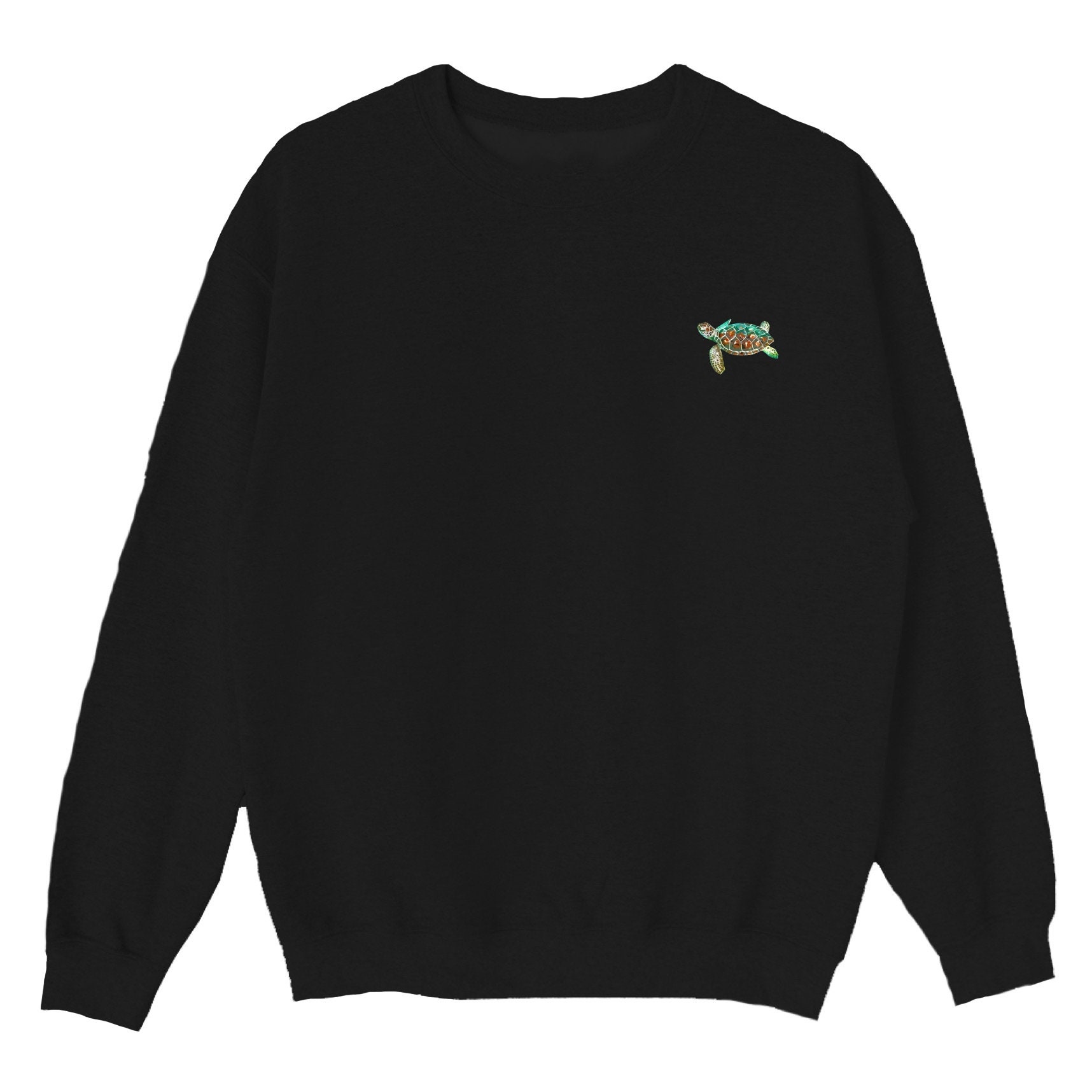 Turtle Sweatshirt, Turtle Lover Sweater, Sea Turtle Sweater, Sea Turtle ...