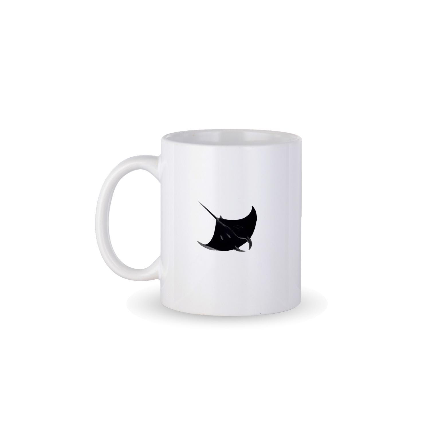 Manta Ray Coffee Mug, Stingray Personalized Mug, Cute Ocean Lover ...