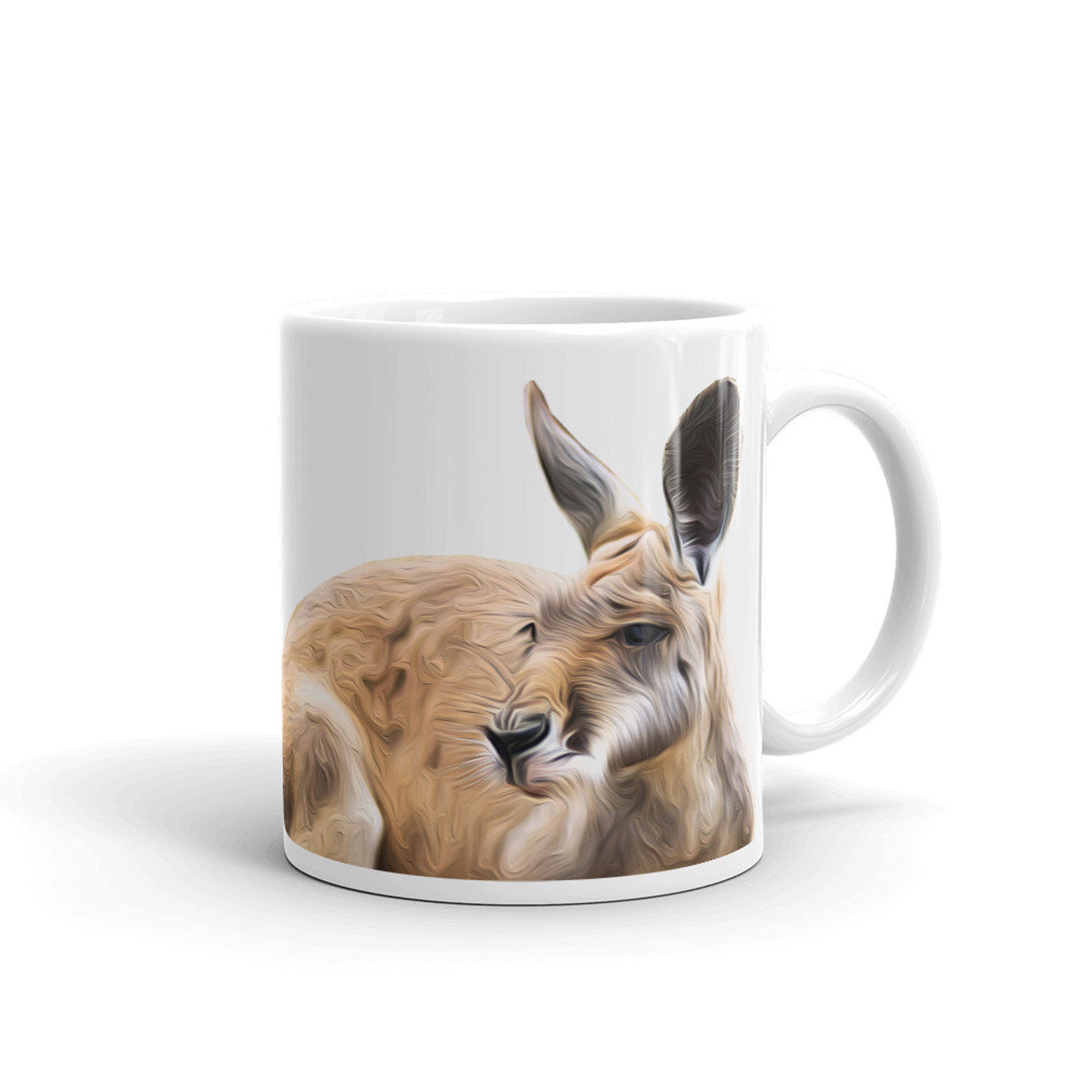 Kangaroo Custom Coffee Cup Kangaroo Personalized Mug | Etsy