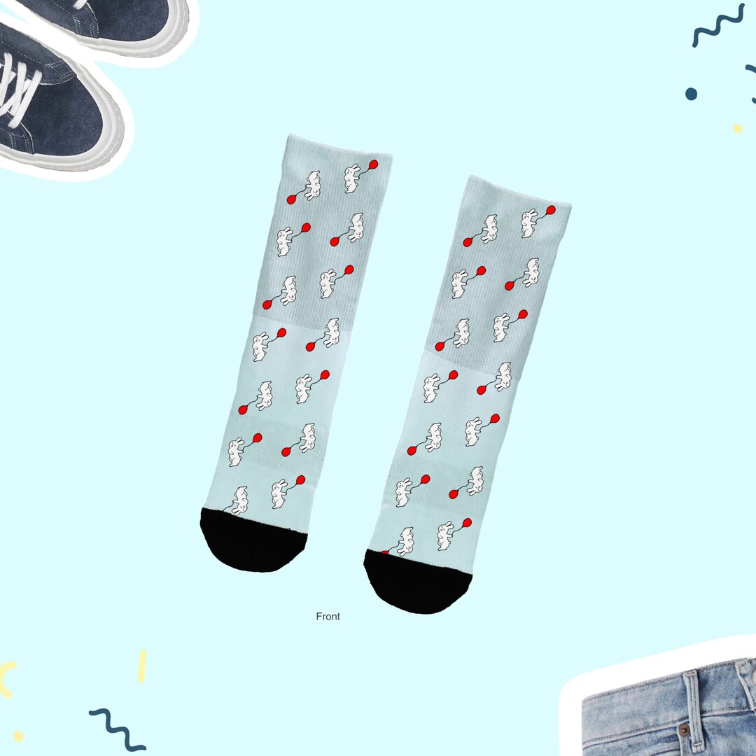 Rabbit Socks, Cute Rabbit Socks, Fun Rabbit Socks, Cute Rabbit Socks ...