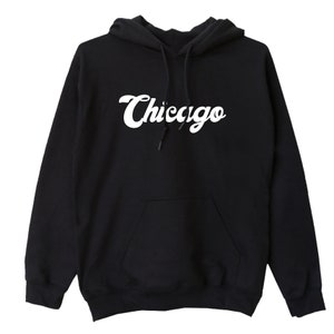 Chicago Hoodie / Cute Chicago Sweater / Chicago Gift / Chicago Vintage ...