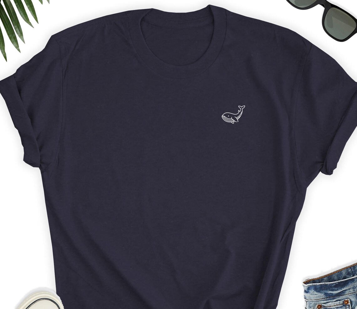 Whale Icon Shirt // Whale T-shirt // Cute Whale Tee // Whale Top ...