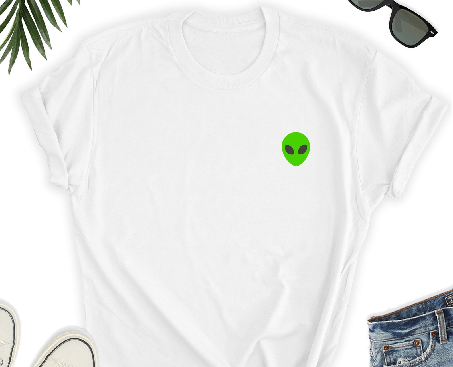 Alien Shirt, Alien Face Shirt, Alien Gift, Alien T-shirt, Alien Lover ...