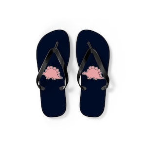 Dinosaur Flip-flops, Cute Dino Flip Flops Sandals, Dinosaur Gift ...