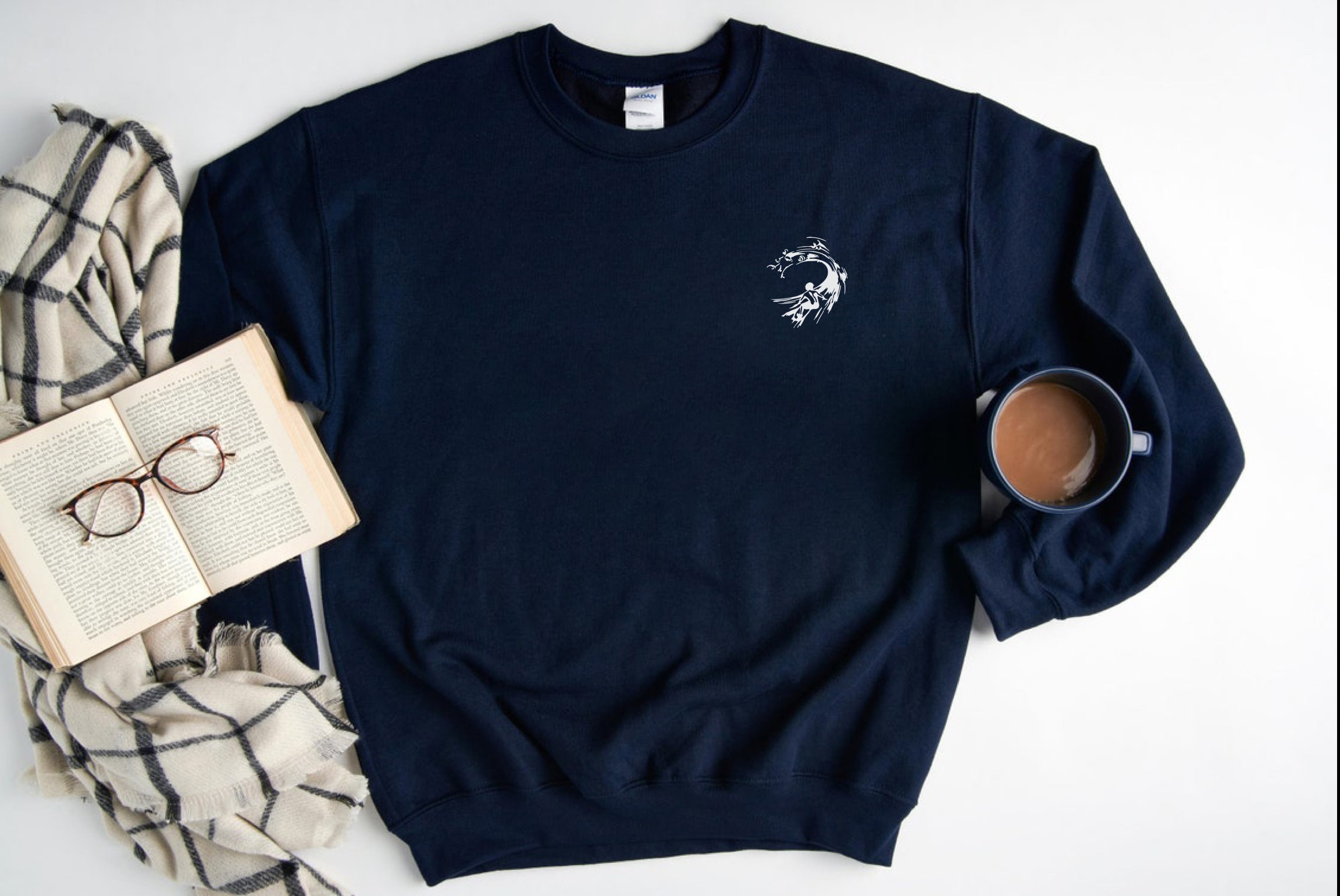Surf Sweatshirt, Surfer Sweater, Surfer Sweatshirt, Surf Cute Crewneck ...