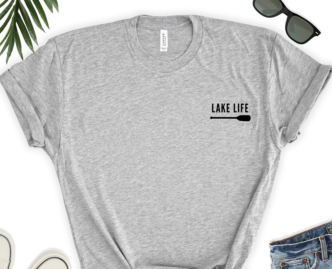 Lake Life Shirt / Lake Life Chest Size Shirt / Summer Tee / Vacation ...