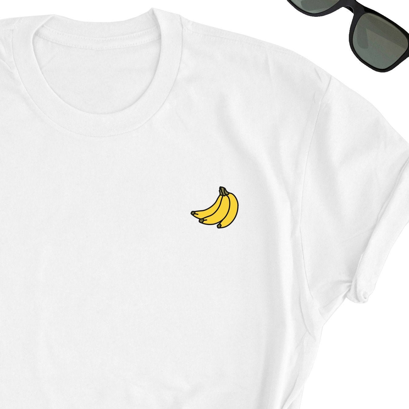Banana Shirt / Fruit Shirt / Banana minimalist shirt / Summer | Etsy